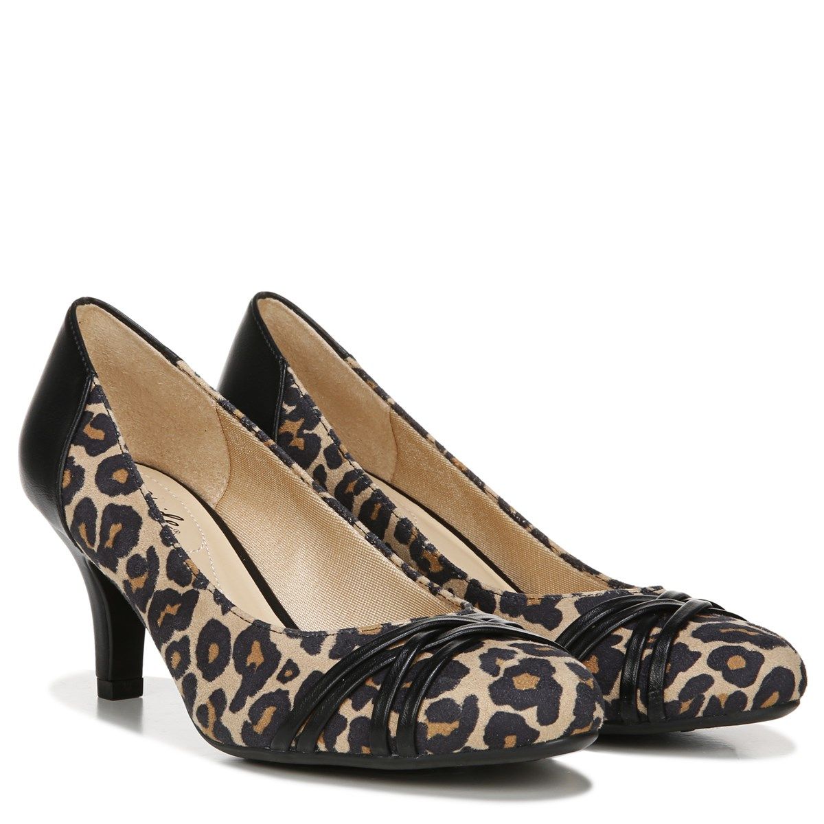 LifeStride.com | LifeStride Pascal Pump in Black/Multi Fabric