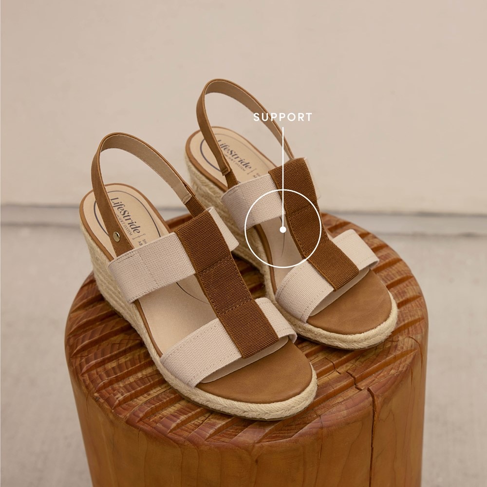 LifeStride Tallulah Espadrille Wedge Sandal | Womens Heels